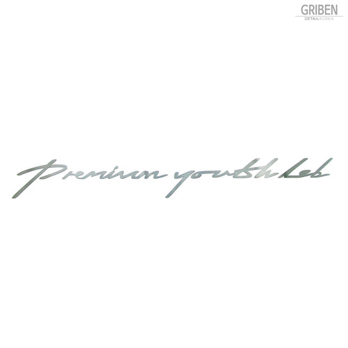 Griben Car Lettering Metal Sticker Pair 60165 for Hyundai Veloster | griben