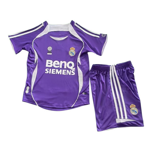 Real Madrid 06-07 Third Kids Kit | GoalHub Apparel