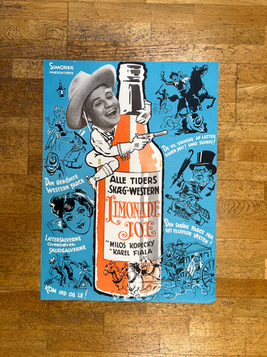 Limonade Joe - Filmplakat | Galleri Lars Falk