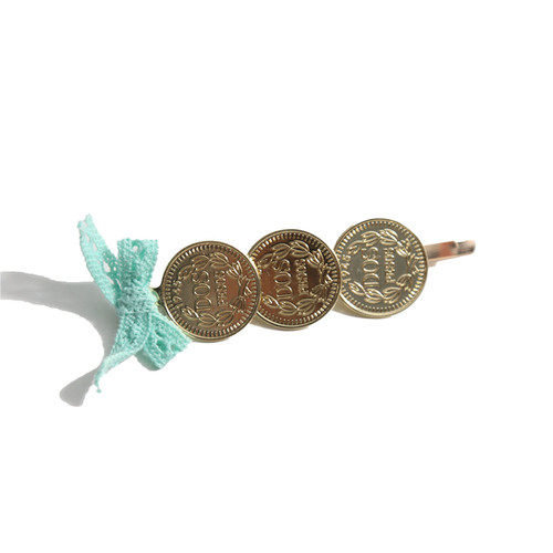Cora Coin Stack Barrette | Alef Store