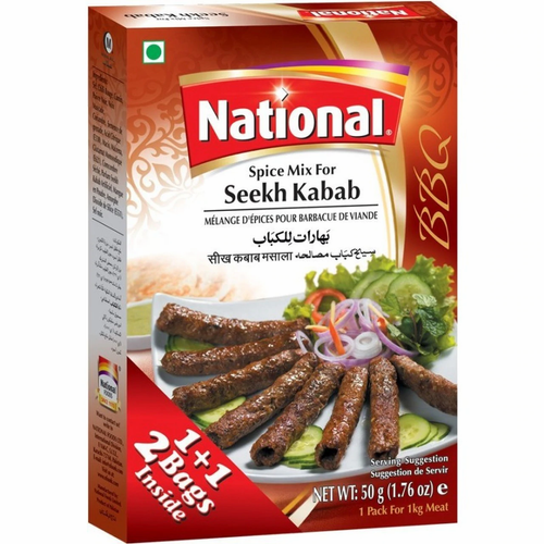 National - Recipe Mix - Seekh Kabab - Various Sizes | KiraanaDelivery-1