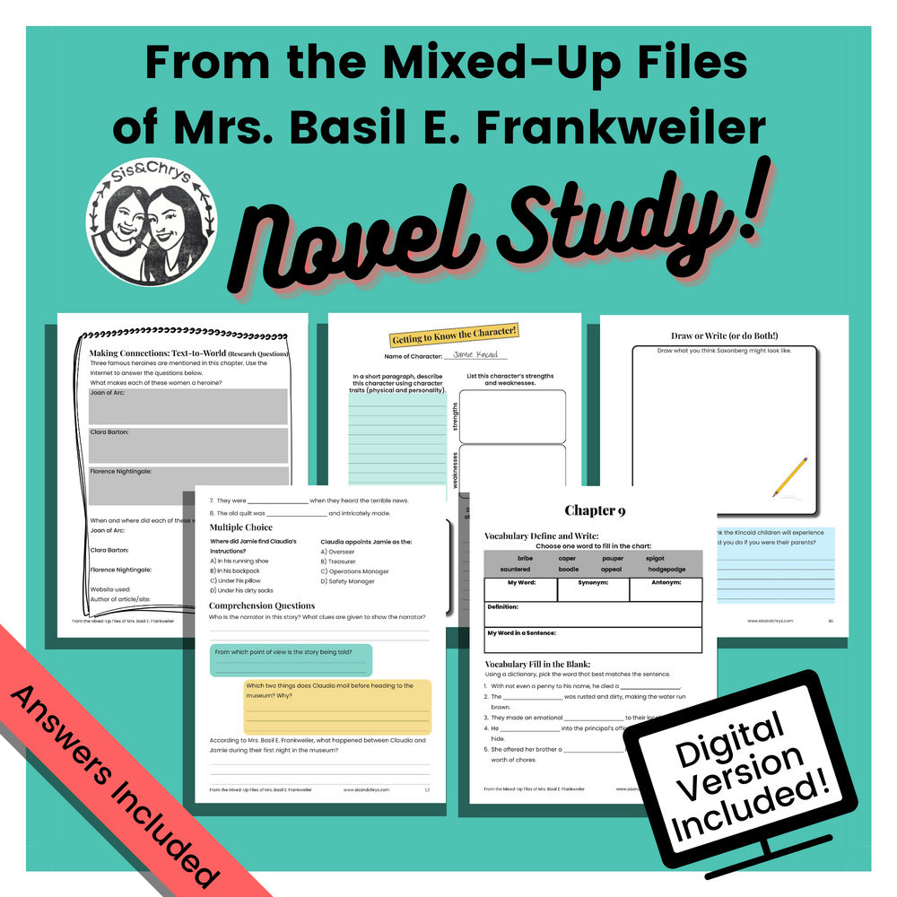 A Book Review on "From the Mixed-Up Files of Mrs. Basil E. Frankweiler ...