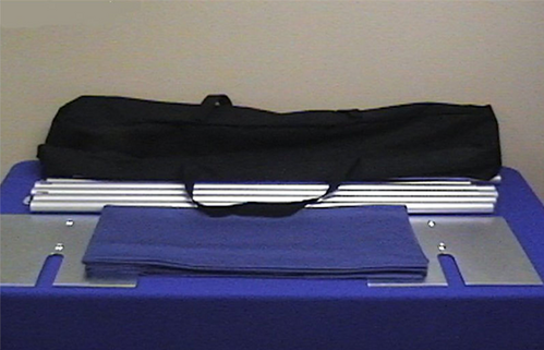 KIT DE TELON PORTABLE (PORTABLE ADJUSTABLE BACKDROP KIT) | Eagle Sales
