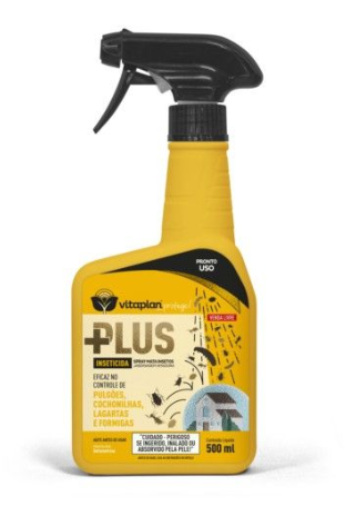INSETICIDA PLUS PRONTO USO 500ml | Izabela Plantas