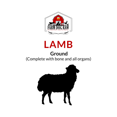 Lamb - Ground (Complete with bone and all organs) | Farm Dog Raw