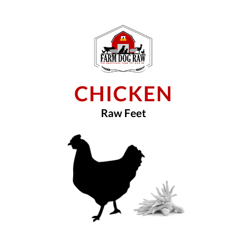 Chicken - Raw Feet 11 lb | Farm Dog Raw