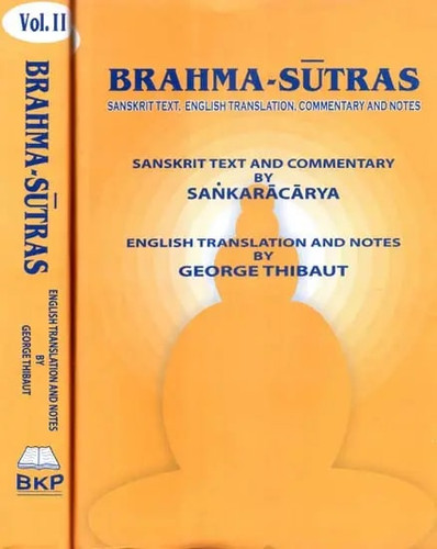 Brahma-Sutras- Sanskrit Text, English Translation, Commentary and Notes ...