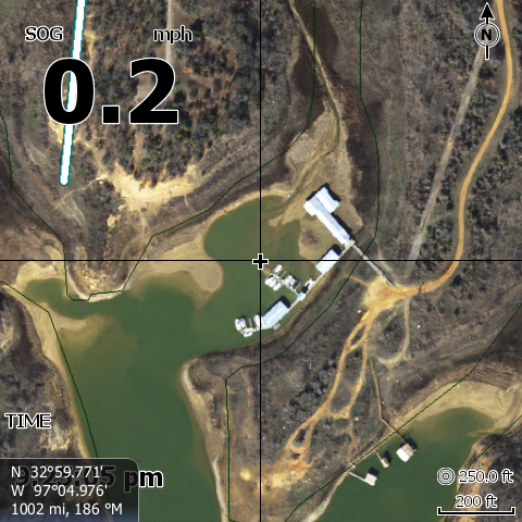 Grapevine Lake, TX. | Standard Mapping