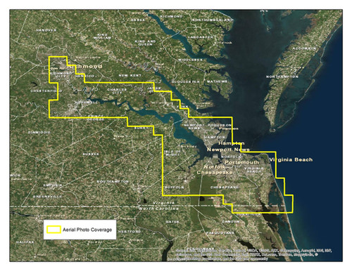 James River - VA. | Standard Mapping