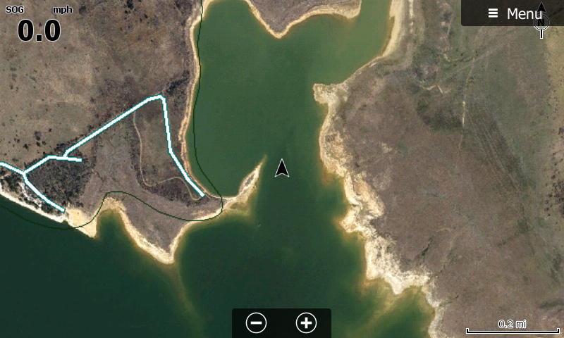 Whitney Lake, TX. | Standard Mapping