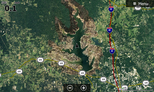 Lake Conroe, TX. | Standard Mapping