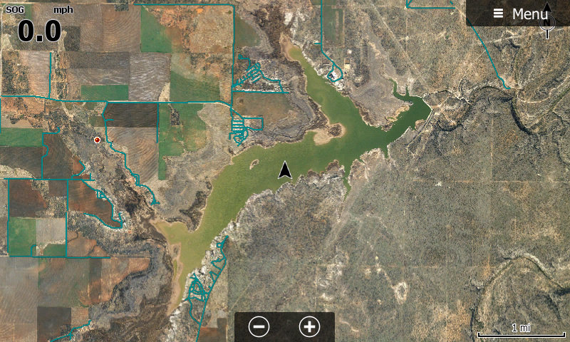 Lake Stamford, TX. | Standard Mapping