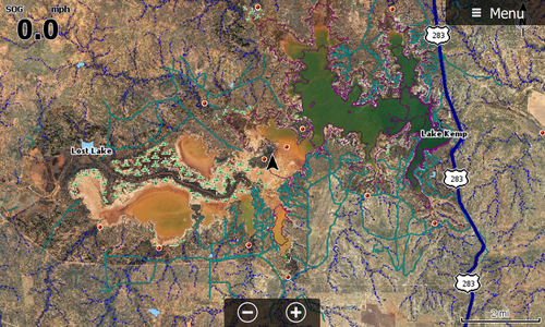 Lake Kemp, TX. | Standard Mapping