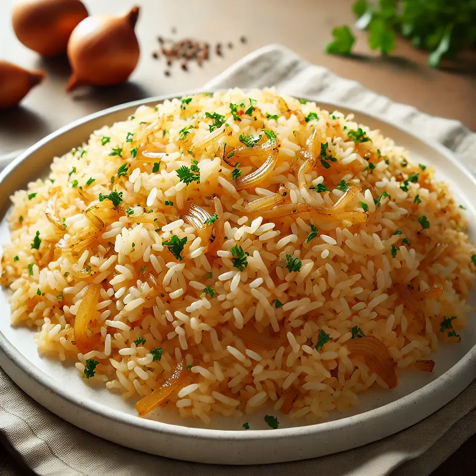 Cooking with Shonte. - Onion Rice with Mint Rosemary Tea. | Project ...