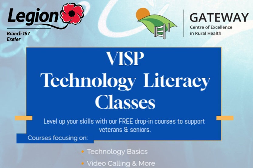 Gateway CERH & Exeter Legion Technology Literacy Classes