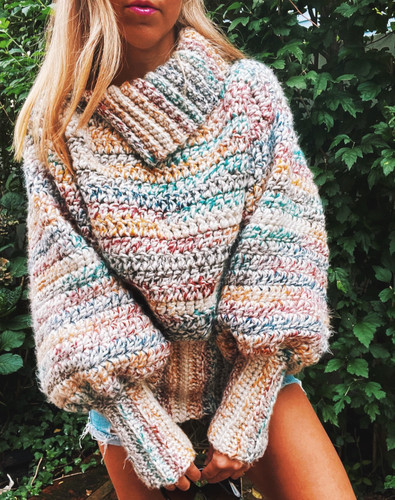 The Collab Sweater CROCHET PATTERN | CozyCreativeCrochets