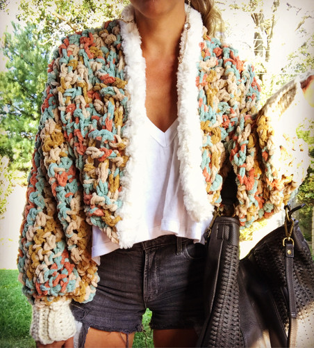 The Comfy Creative Bolero Jacket CROCHET PATTERN | CozyCreativeCrochets