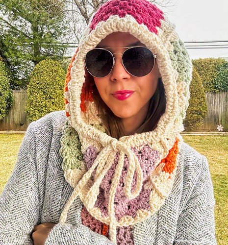 The Oversized Boho Balaclava CROCHET PATTERN | CozyCreativeCrochets