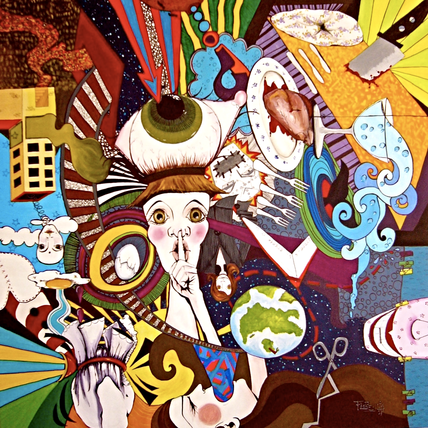 Flor Ferraco Artist Actress Drama and Movement Therapist in London