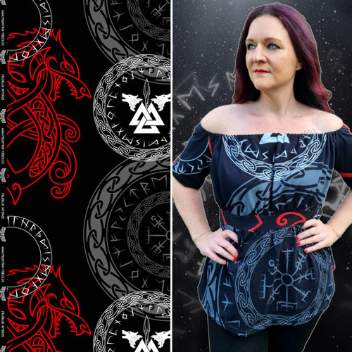 Jersey "Valhalla Intense" V1.1 | Jersey Runen | Mountain Merch | Schweiz