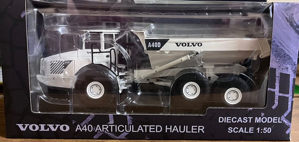 MOTORART VOLVO A40D ADT LIMITED EDITION WHITE | Kevs Diecast Models