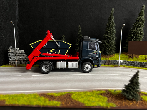 Conrad Mercedes Benz Meiller Skip Lorry | Kevs Diecast Models