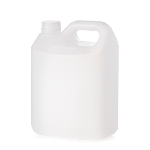 2L Standard Jerry Can HDPE Container - Natural | Big Bubble