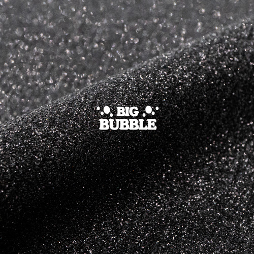Siser Glitter HTV - Black | Big Bubble