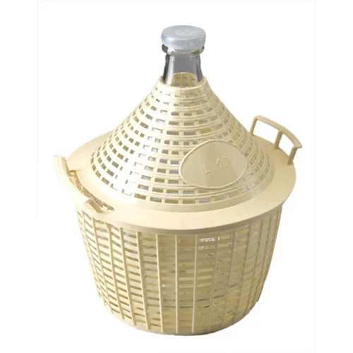 15L Demijohn with Basket - Narrow Neck | Big Bubble