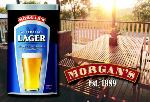 Morgan's Australian Lager | Big Bubble