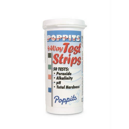 Poppits Sanitiser 4-Way Test Strips | Big Bubble