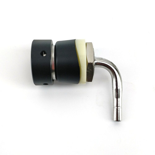 Black Stainless Steel Short Shank - Duotight Compatible | Big Bubble