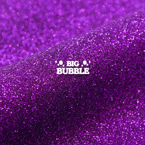 Siser Glitter HTV - Purple | Big Bubble