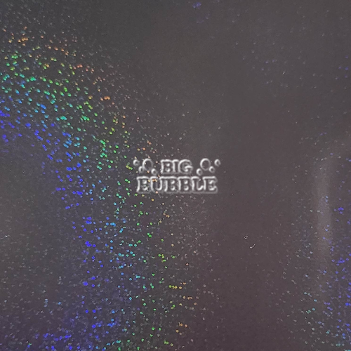 Stahls Effect Holographic HTV - Black | Big Bubble