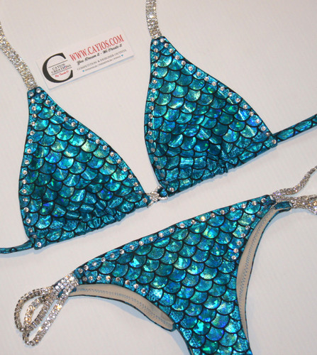 TURQUIOSE MERMAID EDGE (PA_004) | cayioscreations