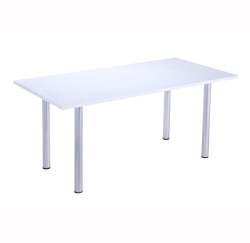 White Range Small Rectangular Meeting Table | A50 Office Furniture