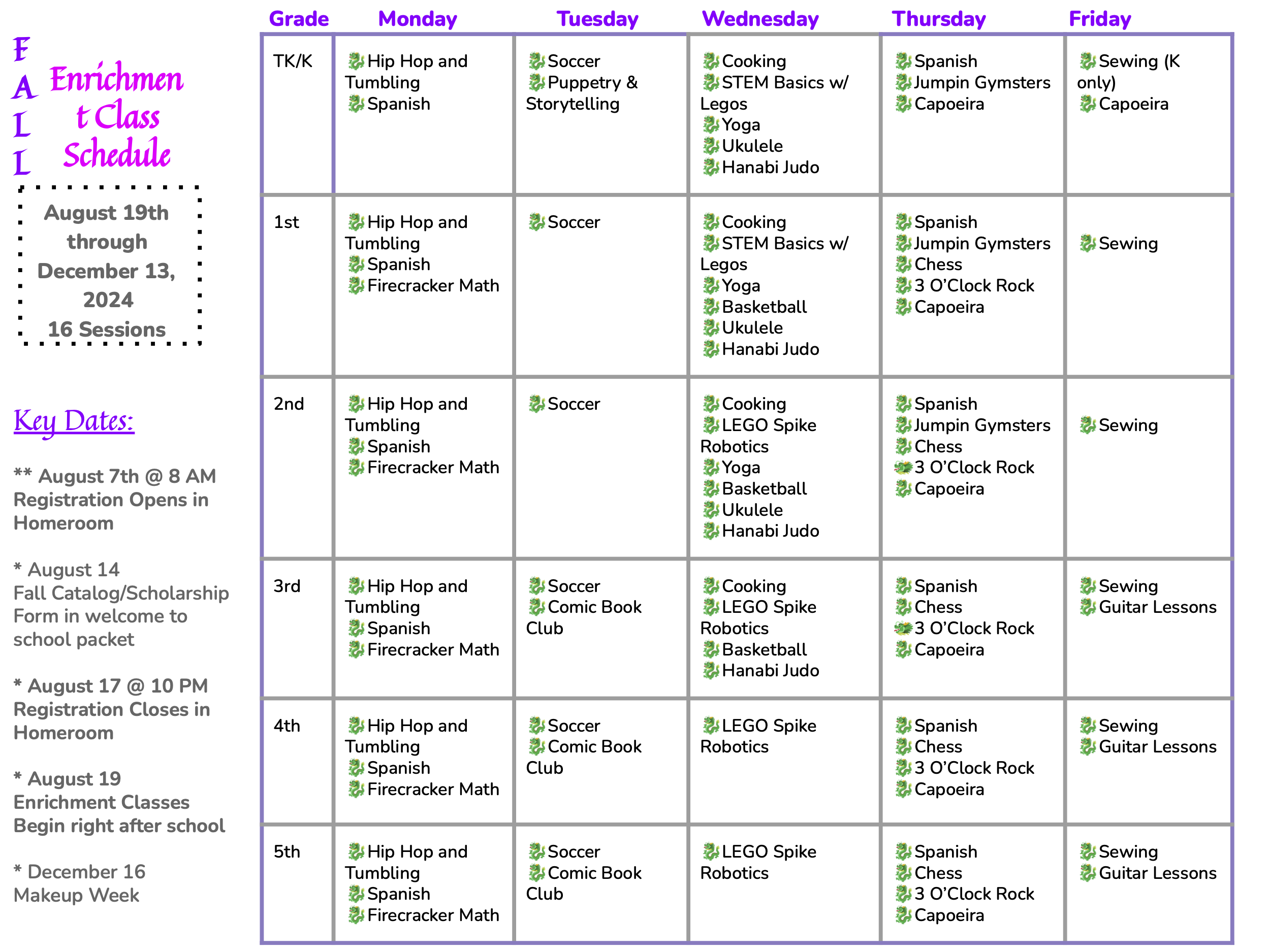 Afterschool Programs | Cragmont Elementary