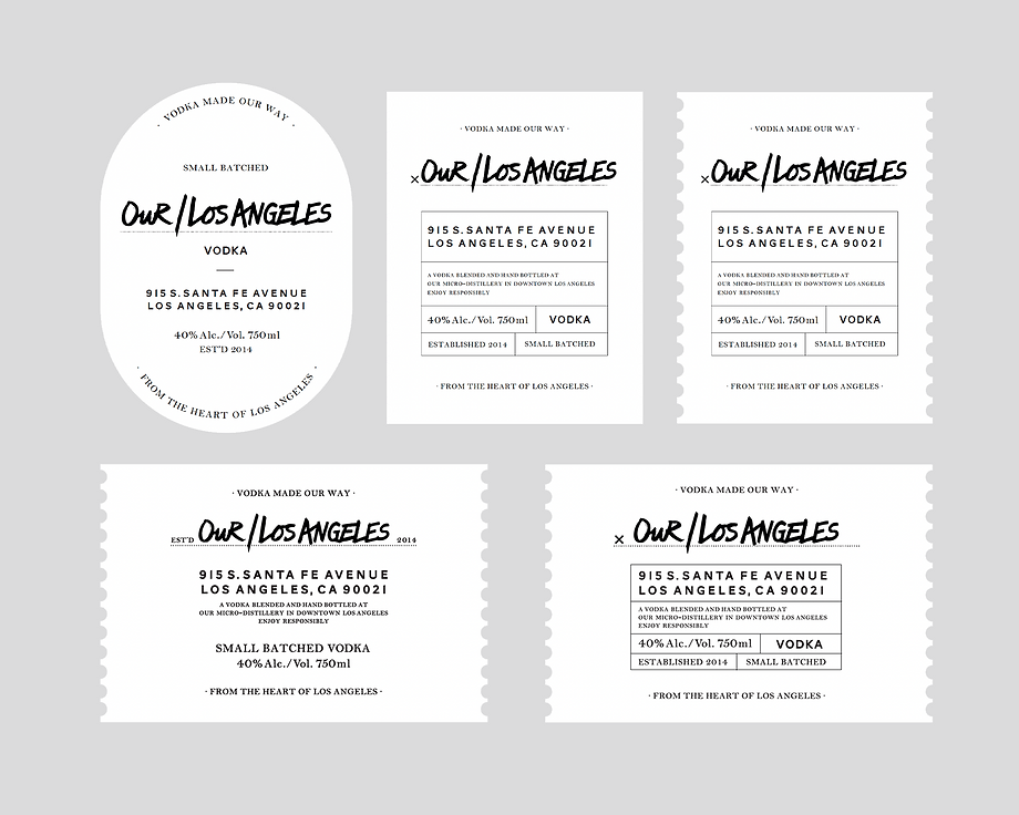 Our/Vodka | GregoryBrandtDesign
