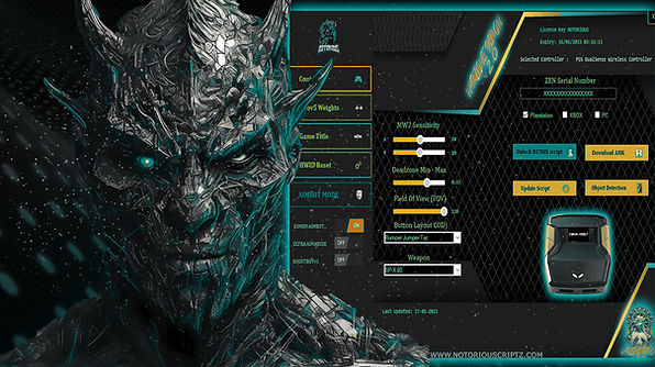 WARZONE D3MON VIP | NOTORIOUSCRIPTZ