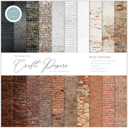 The Essential Craft Papers - Brick Textures | consumer