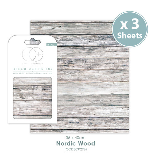 Nordic Wood - Decoupage Papers Set | consumer