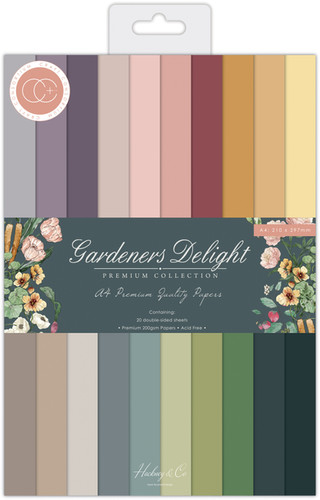 Gardeners Delight - A4 Premium Cardstock Paper Pad | consumer