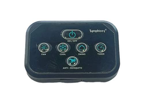 Symphony Cooler Remote Control Without Battery Cell For Touch Model ...