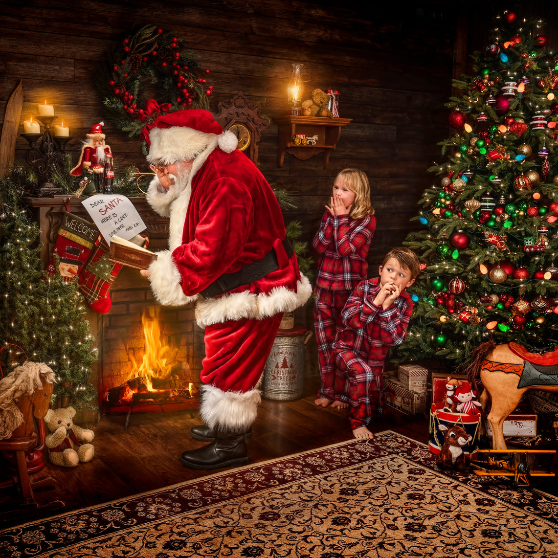 Fine Art Santa Portraits | Cherished Moments Photography | United States