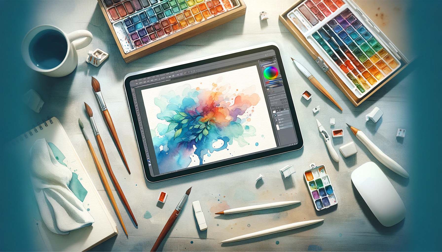 Revealed: The Watercolor Prints Technique That's Taking the Art World ...