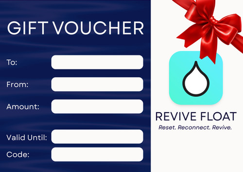 Revive Float Gift Voucher (Physical) | Revive Float