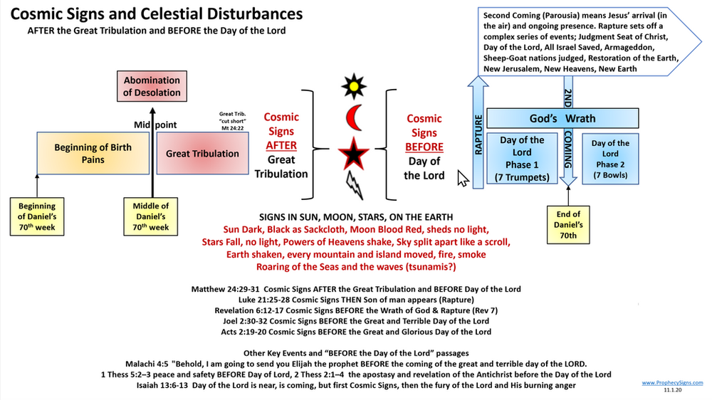 Cosmic Signs and Celestial Disturbances AFTER the Great Tribulation and ...
