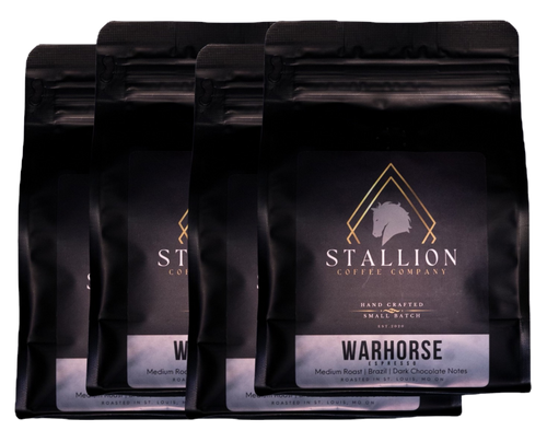 4 Bags/Month | Stallion Coffee
