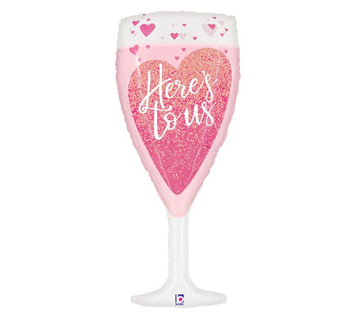 XL Pink Champagne Cluster | SNAP Balloon