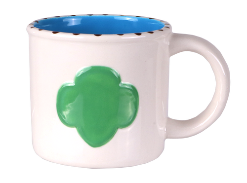 Girl Scout Trefoil Mug | justkilntime
